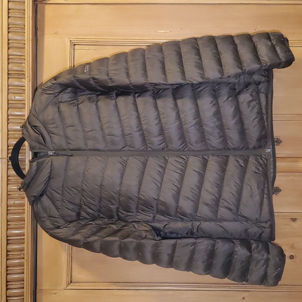 Tumi Packable Puffer Jacket Coat Hooded - Gem